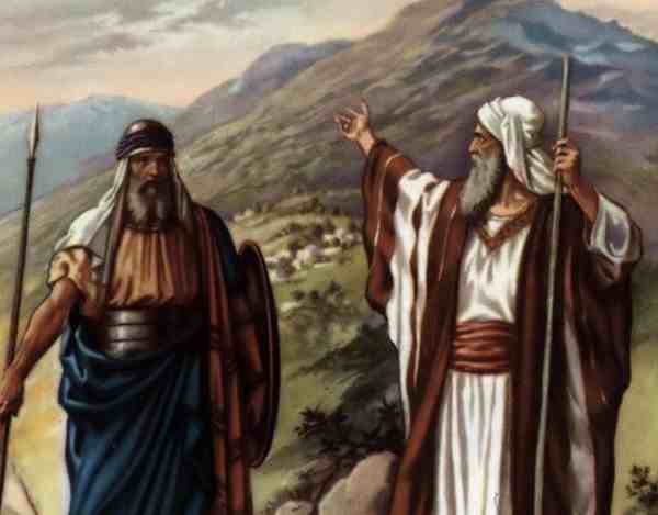 Moses And Joshua Promised Land